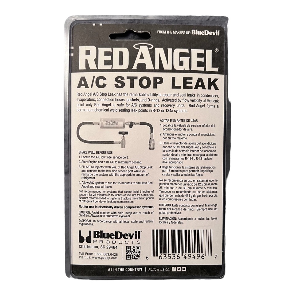 BlueDevil Products Red Angel A/C Stop Leak | eBay