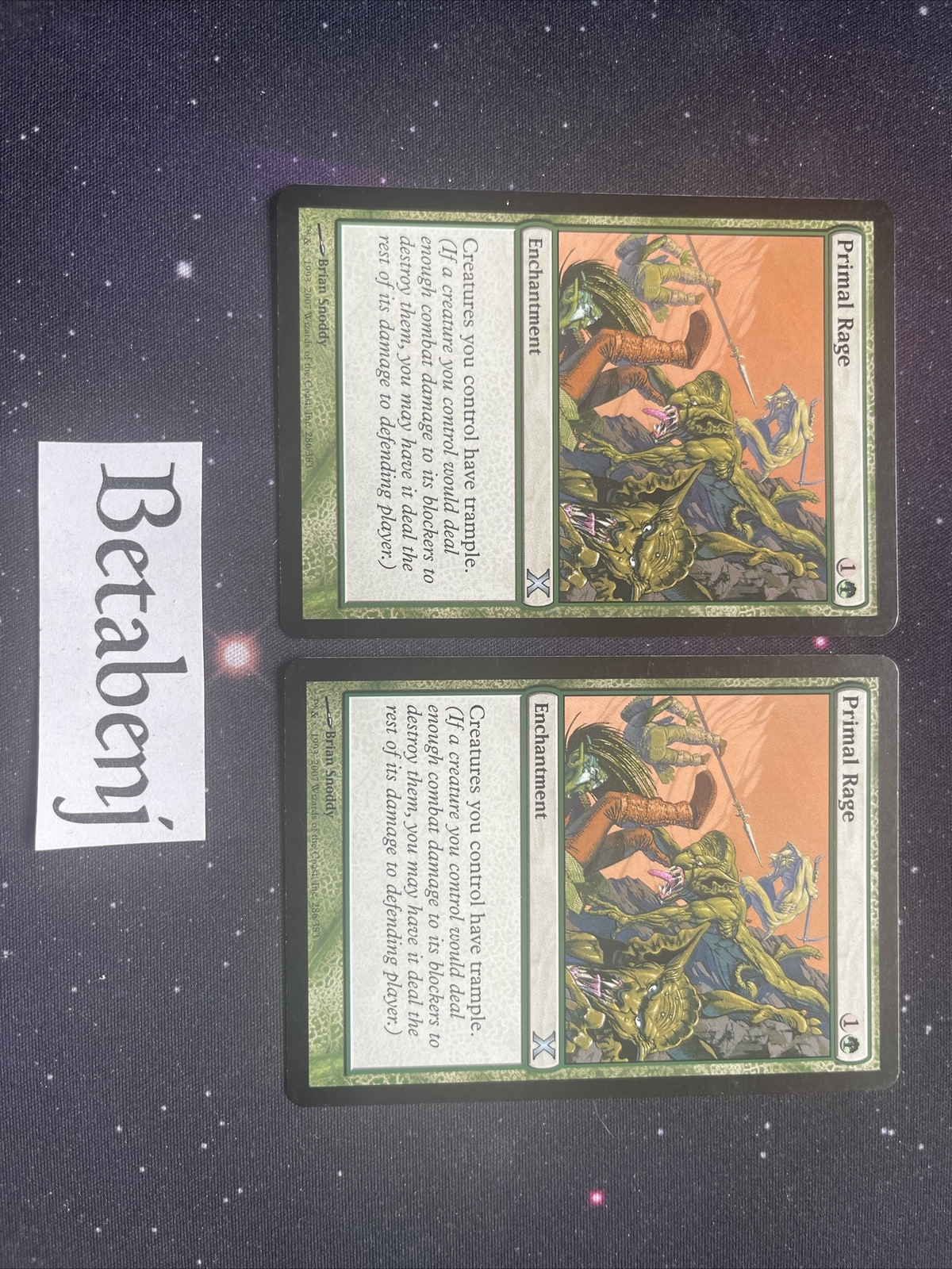 x1 MTG Primal Rage 10th Edition | eBay