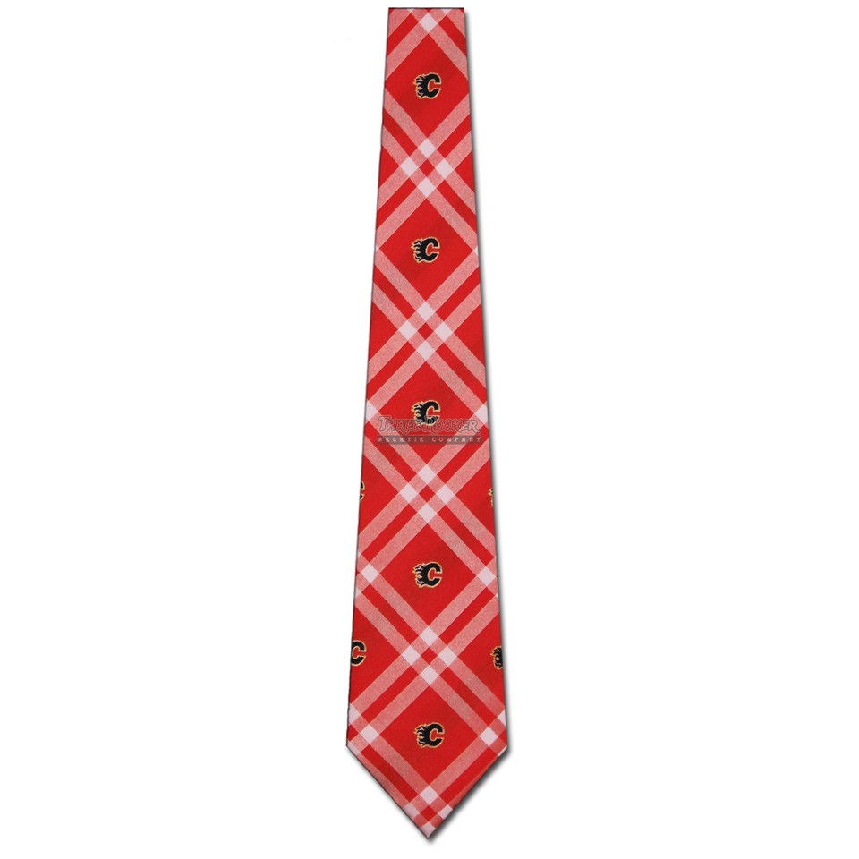 Flames Tie Calgary Flames Neckties Officially Licensed Mens Neck Ties ...