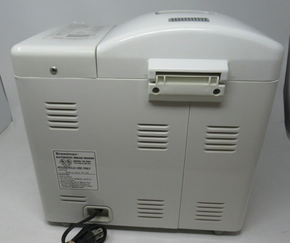 BREADMAN PLUS 1-2 LB. DIG. BREAD MAKER WHITE TR700C, BREAD MACHINE FRUIT & NUT + | eBay