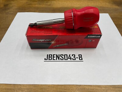 Snap-on Tools USA NEW RED Stubby Hard Handle Ratcheting Screwdriver ...