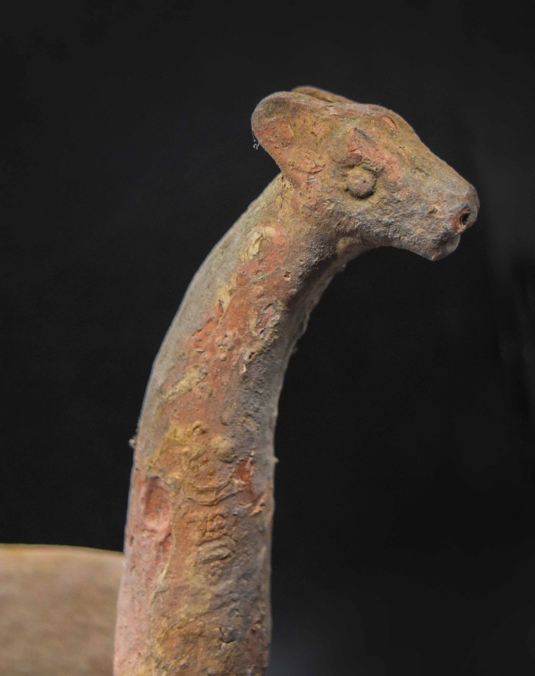 Rare Ancient Indus Valley Terracotta Zoomorphic Pot, Mohenjo-daro ...