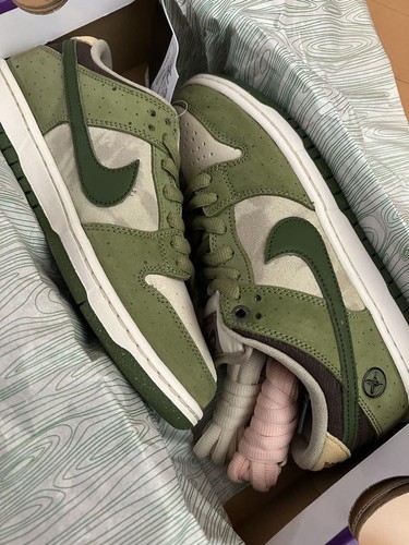 [Title] Nike SB Dunk Low Matcha Men US 7.5 / 25.5cm Skateboard Shoes | eBay