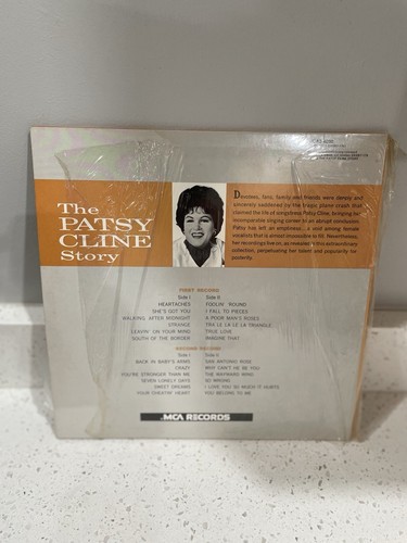 PATSY CLINE The Patsy Cline Story DOUBLE LP MCA2-4038 | eBay