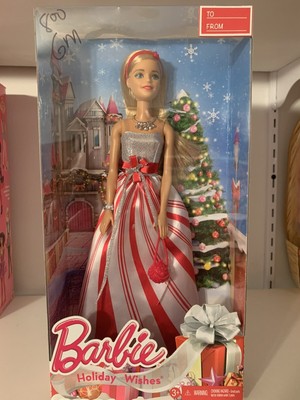 2015 Candy Cane Holiday Wishes Barbie Doll NRFB DNJ47 | eBay