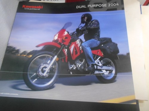 Kawasaki Features and Specification Chart Brochure 04 Dual Purpose KLR650 KLR250 | eBay