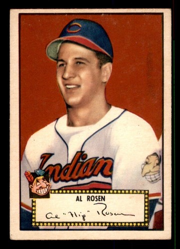 1952 Topps Baseball #10 Al Rosen VG *g1 | eBay