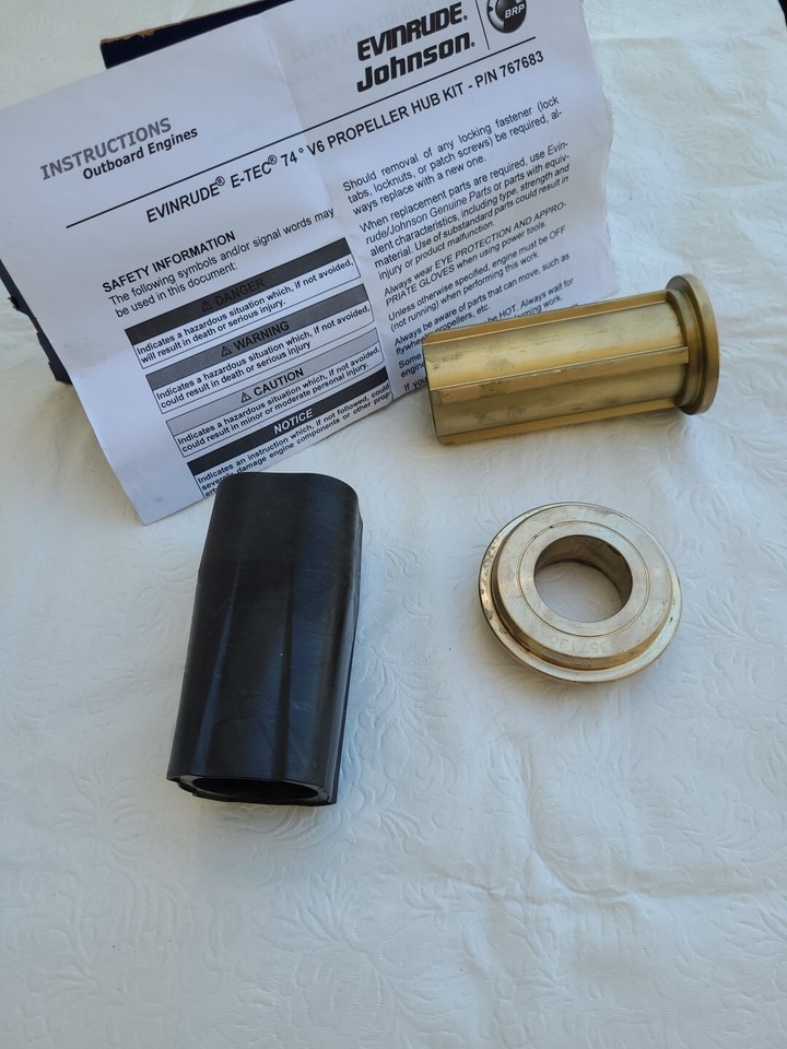 OEM Evinrude Johnson OMC Part #767683 Prop Hub G2 Kit | eBay