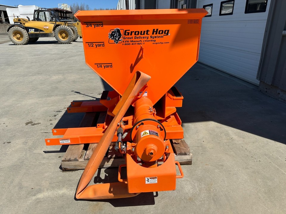 Hydraulic-Powered Grout Hog - Grout, Concrete and Mortar Delivery ...