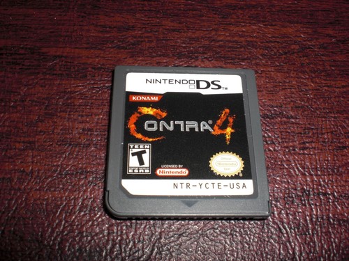 Contra 4 Konami AUTHENTIC GENUINE Game for Nintendo DS 3DS XL 2DS ...