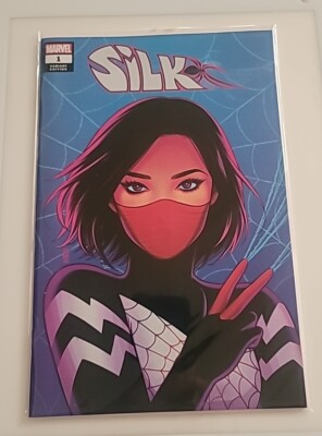 Silk #1 Marvel 2021 Jen Bartel Trade Variant Spider-Man Spider-Verse | eBay