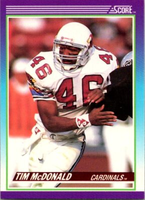 1990 Score Football 127 Tim McDonald | eBay