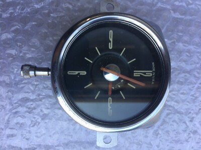 Vintage GM Ford Chrysler Dash Clock 50s | eBay