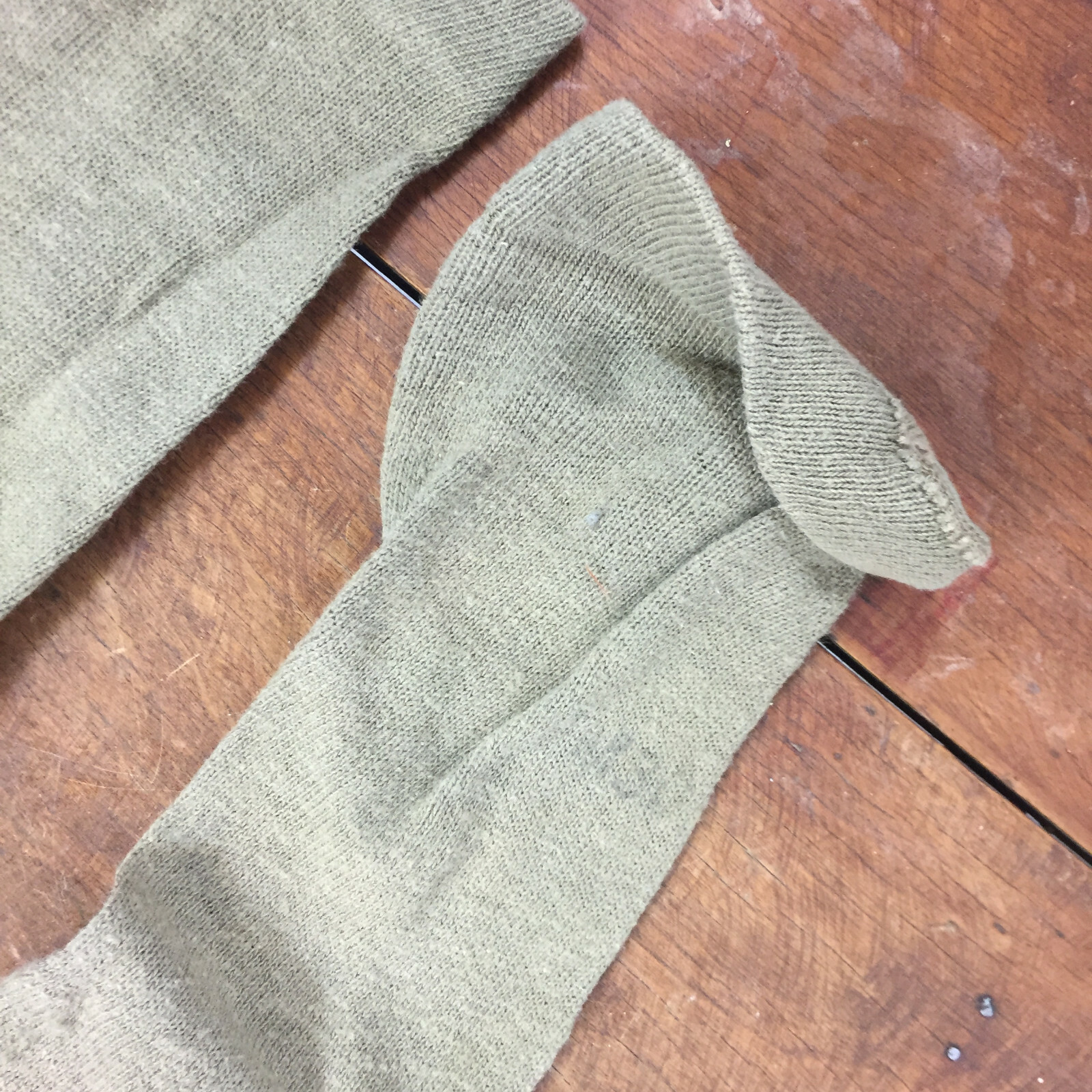 Vintage Army Military Marines Wool Stencil Socks Uniform WWII WW2 ...