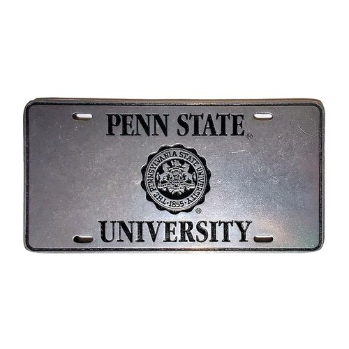 Penn State University License Plate Booster PSU Pennsylvania Heavy ...