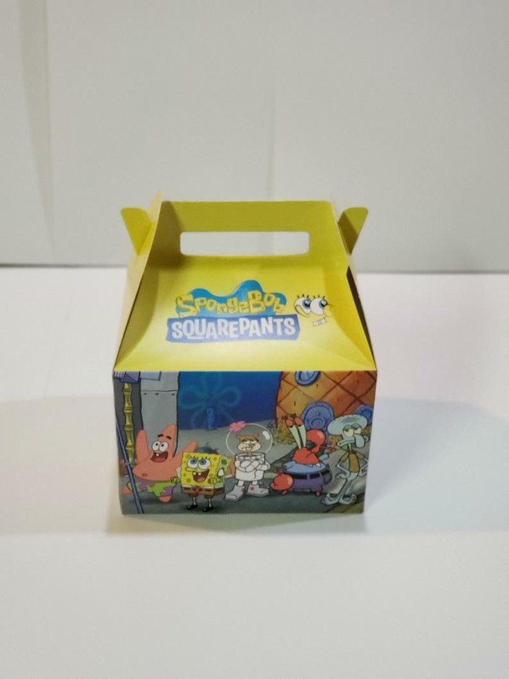 Spongebob Party Favor Boxes Set of 10 | eBay
