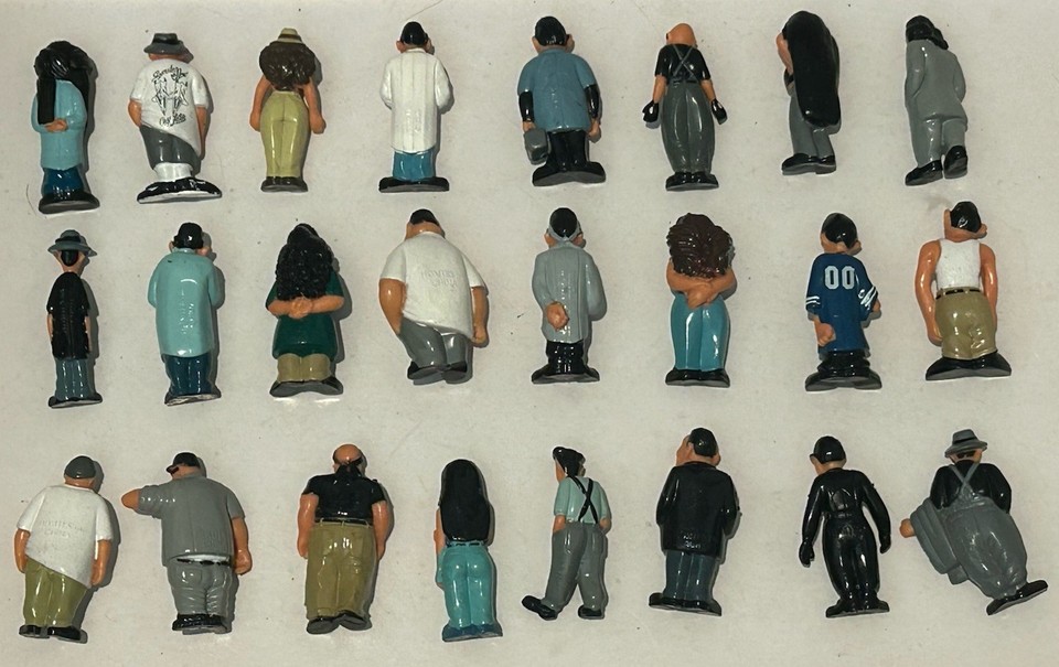 Homies Series 2 Complete Set Of 24 Figures Rare Vintage 1:32 Diorama | eBay