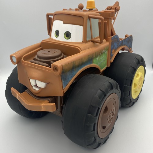 Tow Mater Talking Toy Disney Cars Push and Pull Truck 2014 Jakks Works ...