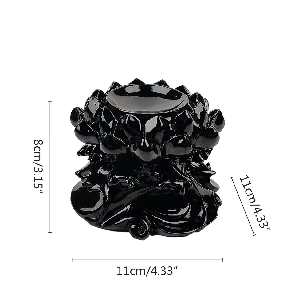 Large Lotus Crystal Ball Stand Sphere Display, Natural Healing Feng ...