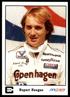 1986-87 CDA PPG Indy Car Rupert Keegan #42 | eBay