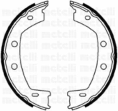 Metelli 53-0374 Brake Shoe Set for sale online | eBay UK