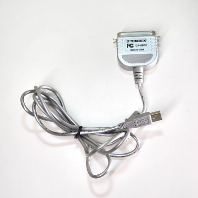 DYNEX USB to Parallel Adapter Cable 6 FT USB 2.0 Model DX-UBPC | eBay