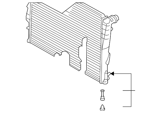 Genuine BMW Radiator 17119071517 | eBay