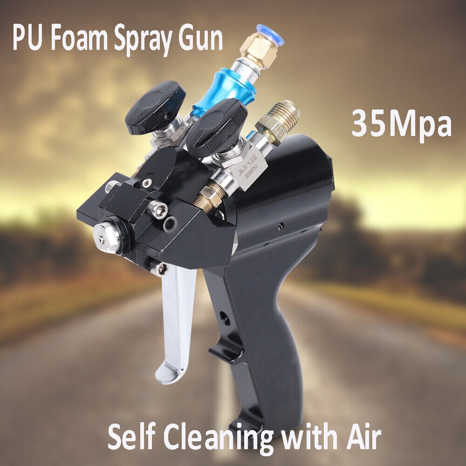 Air Purge Spray Gun Self Cleaning Polyurethane P2 PU Foam Spray Gun ...