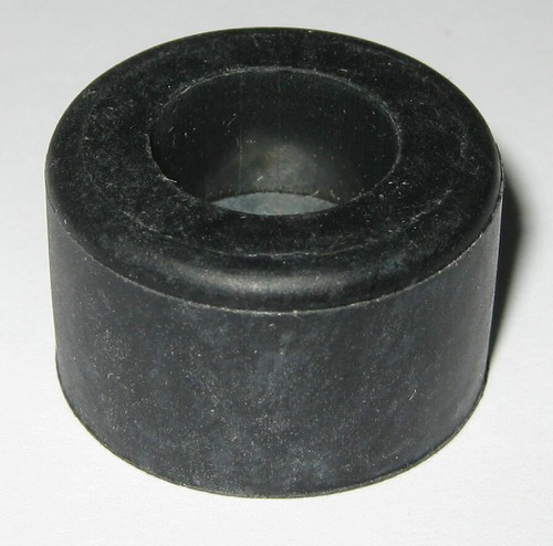 4 X Heavy Duty Unthreaded Bumper w/ Metal Washer - 1" Dia. X 5/8" - 3/ ...
