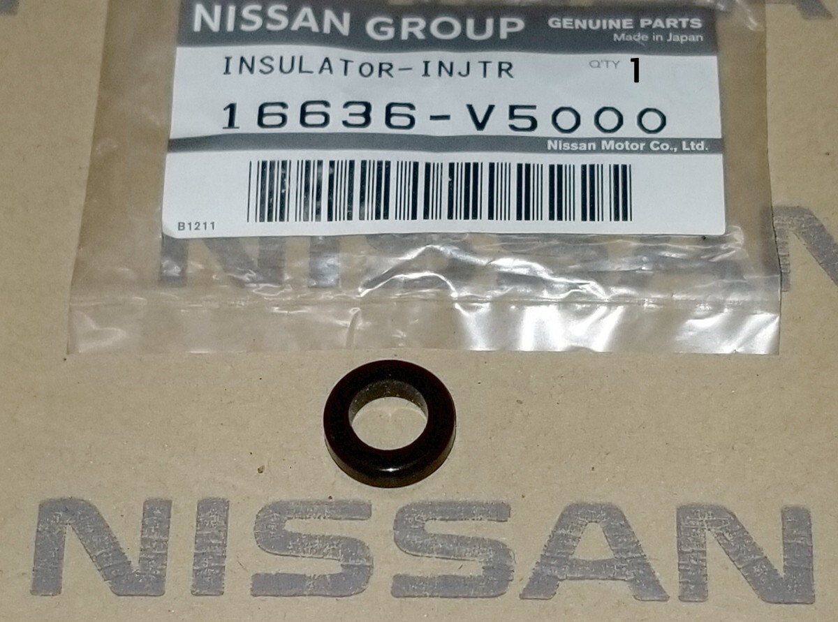 Nissan 16636-V5000 O-Ring Locator Lower for Top Feed Injectors CA18 ...