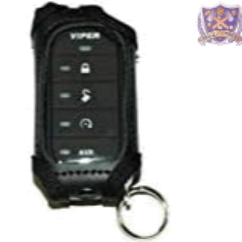 Custom Black Leather Case for Viper Remotes 7856V, 7656V, 7857V ...