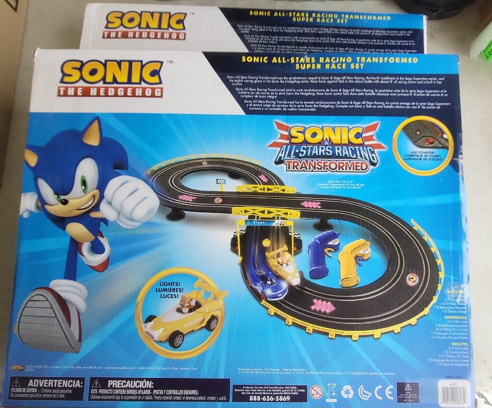 Sonic & Shadow RC Slot Car Set Race Set Of 2 Boxes 698143006234| eBay