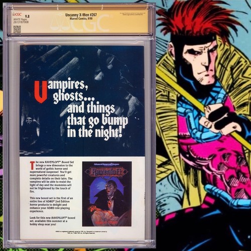 CGC 9.8 SS Uncanny X-Men #267 signed by Lee, Claremont, DeFalco, Lee ...