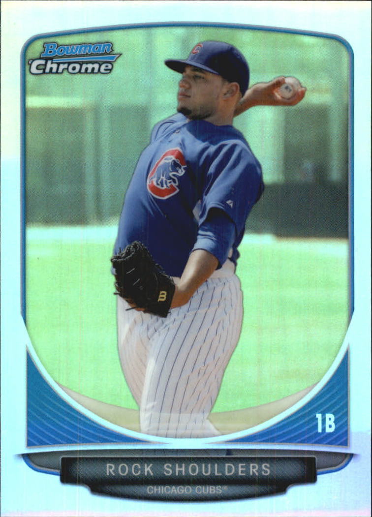 2013 Bowman Chrome Prospects Refractors Baseball Card #BCP178 Rock ...