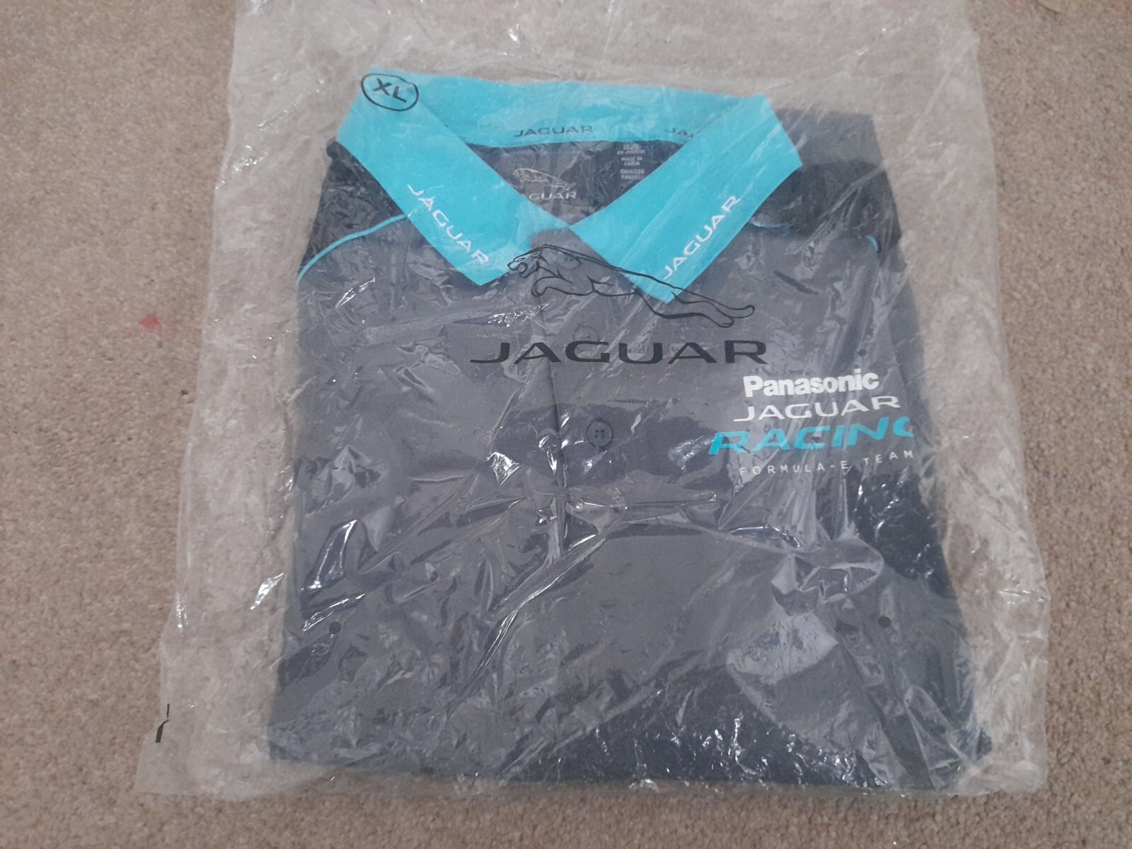 NEW GENUINE JAGUAR RACING FORMULA E T-SHIRT RACING S X E F-TYPE XJ XK ...