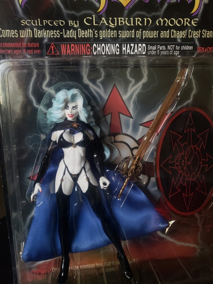 Chaos Comics Lady Death Action Figure New 1997 Moore Action ...