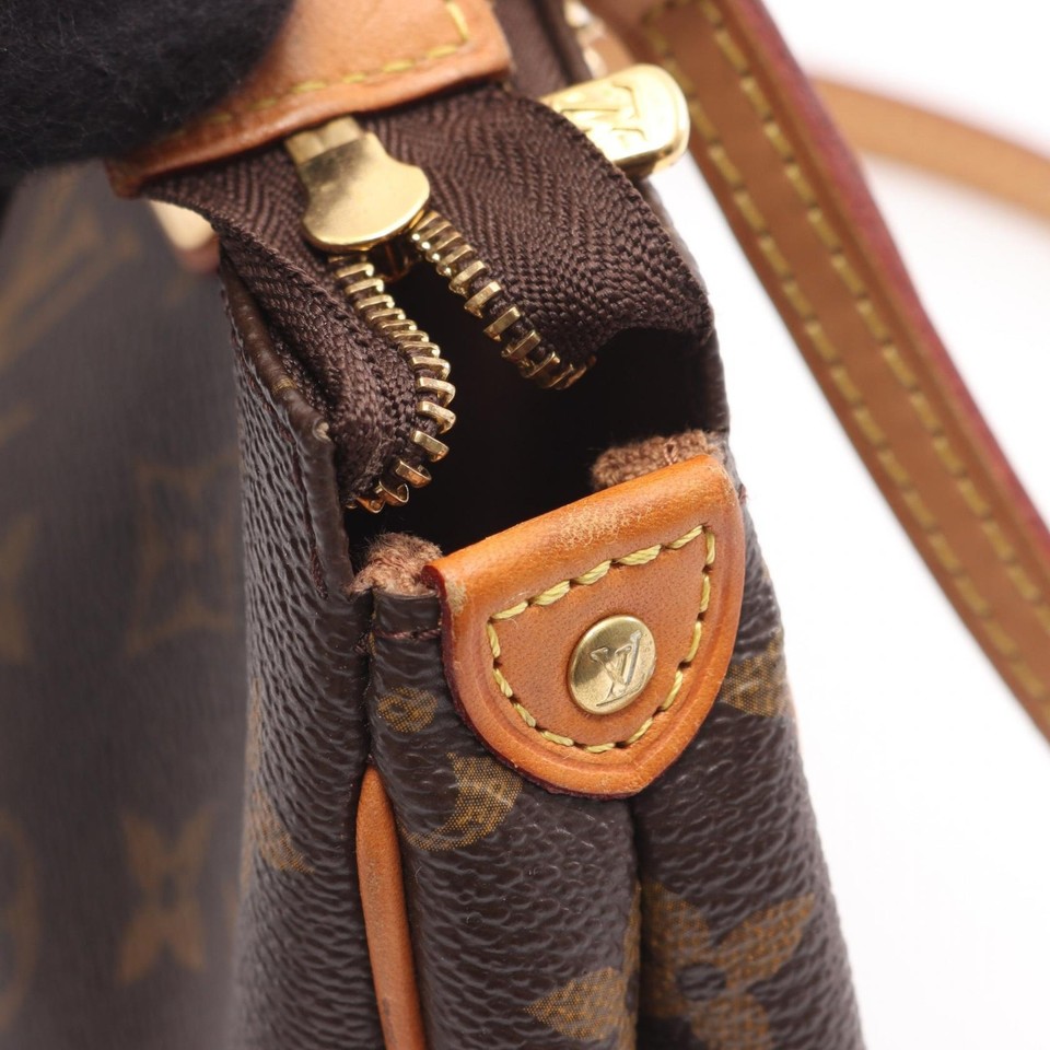 LOUIS VUITTON Eva Shoulder Bag M95567 Monogram canvas leather Brown ...