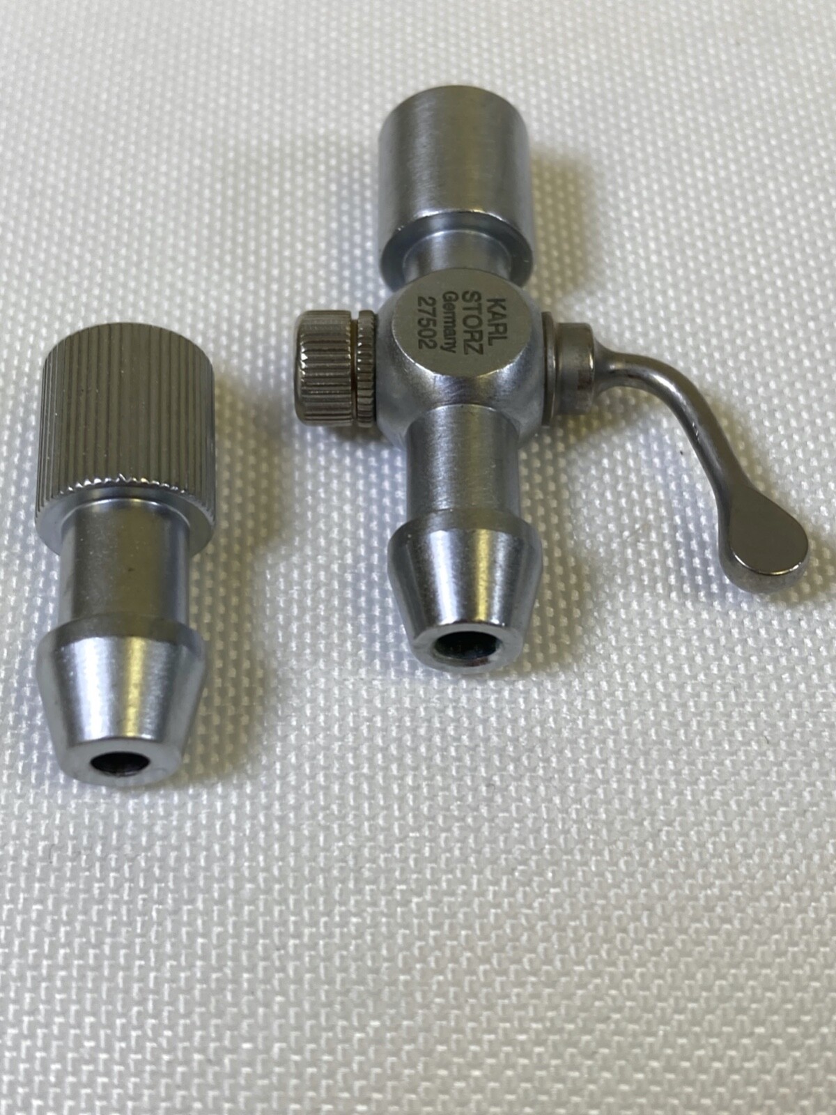 Karl Storz 6002000 27502 Luer Lock w/ Valve & Hahn Adapters Set Urology ...