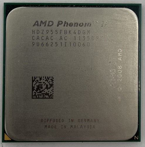 AMD Phenom II X4 955 Black Edition Desktop CPU Processor- HDZ955FBK4DGM ...