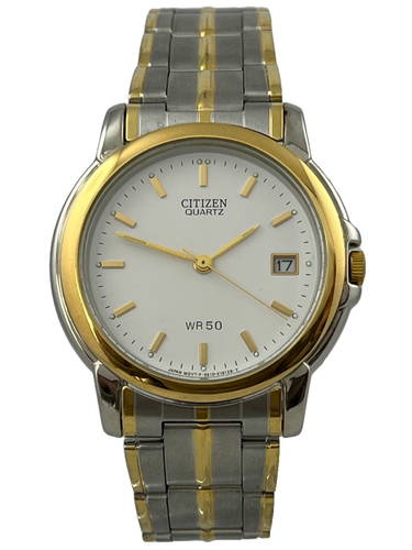 Men's Watch Citizen WR 50 Quartz with Date & Original Band, Works | eBay