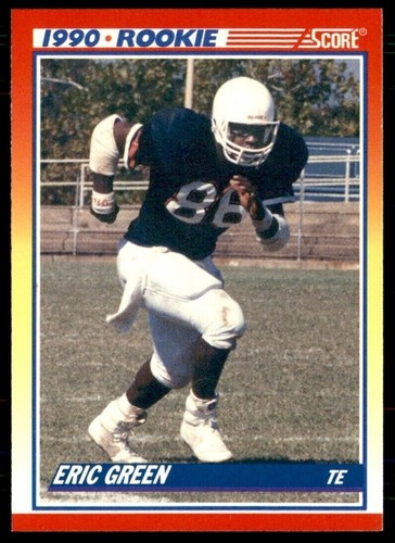 1990 Score Eric Green RC Pittsburgh Steelers #629 | eBay