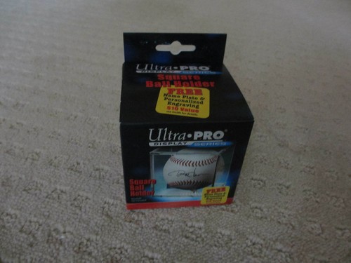 ULTRA PRO BASEBALL CUBE BALL HOLDER DISPLAY CASE CRADLE ~ NEW SEALED ...