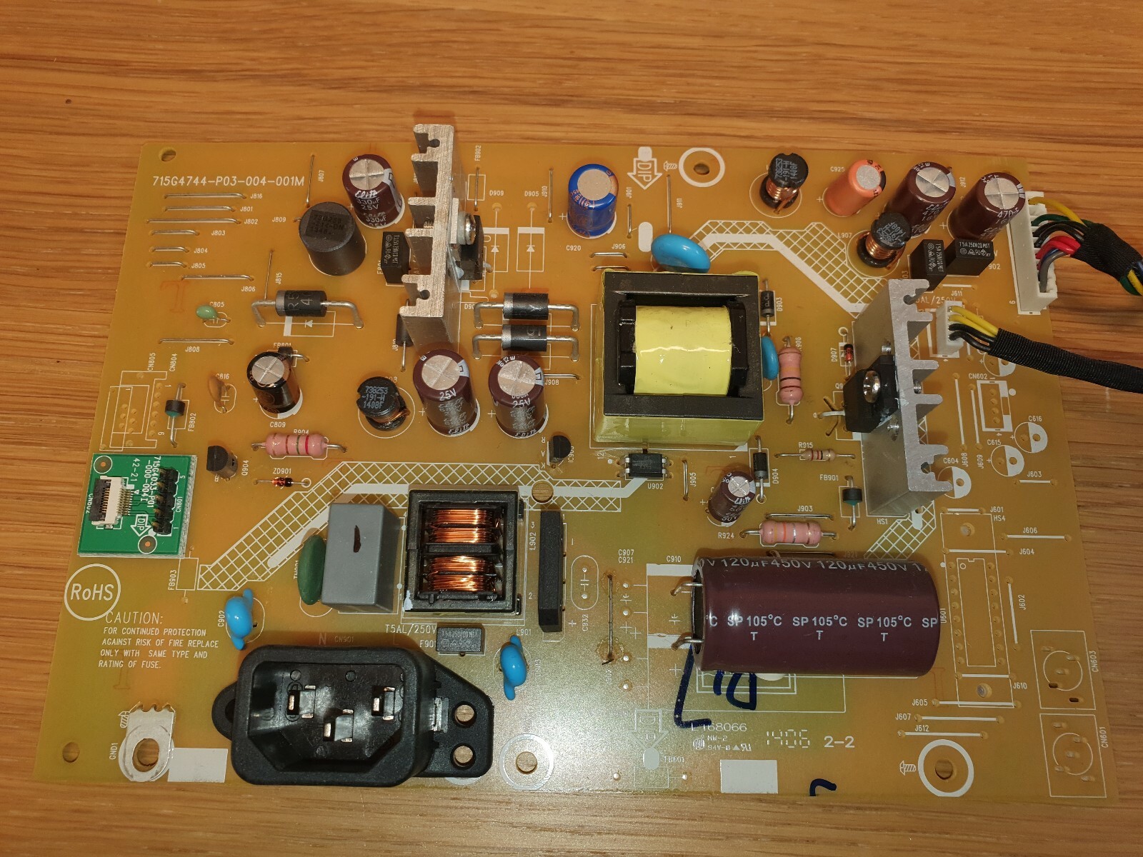 AOC 230LM LED Monitor Power Supply Board 715G4744-P03-004-001M | eBay