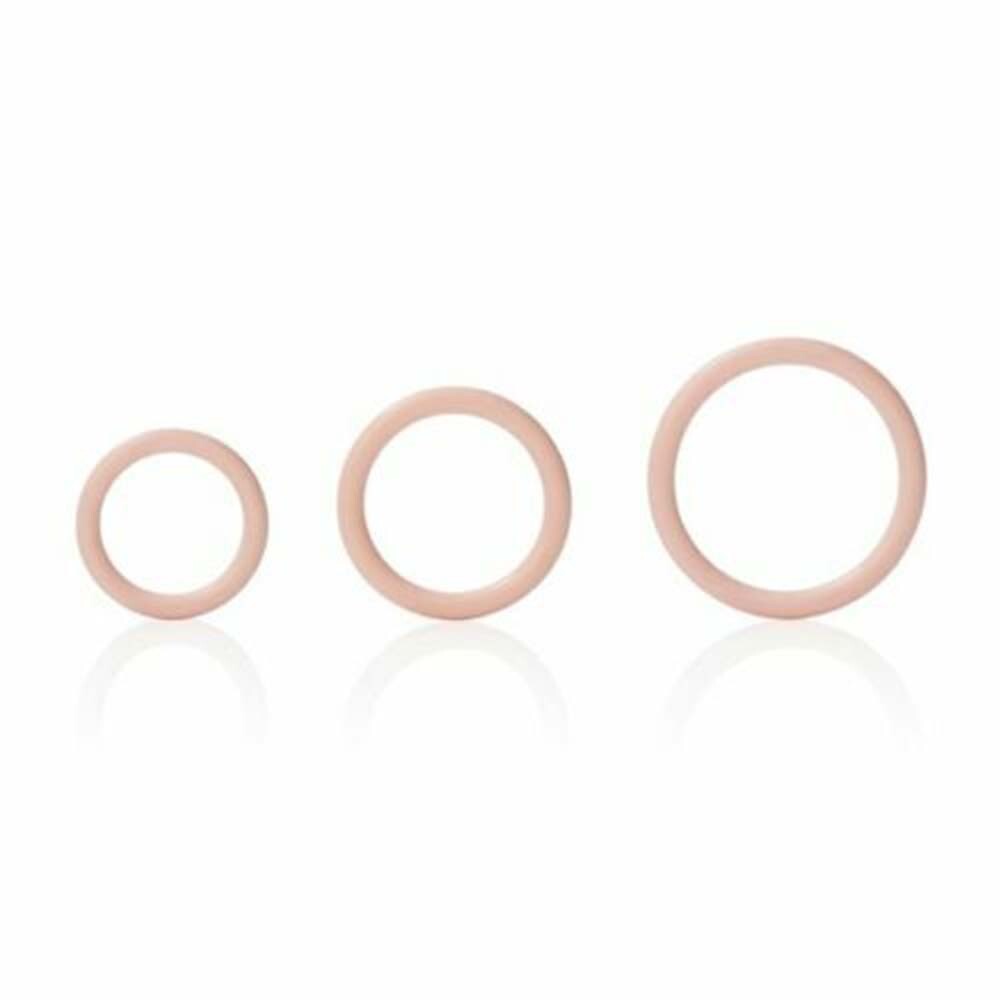 Pure Silicone Penis Rings 3 Sizes Prolong Male Penis Erection Delay ...
