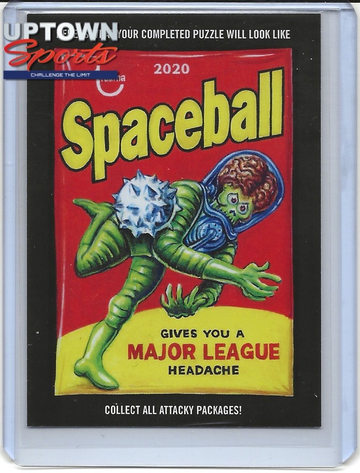 2020 Topps On-Demand Set #1 Mars Attacks Wacky Packages - CARD 11 SNACK ...