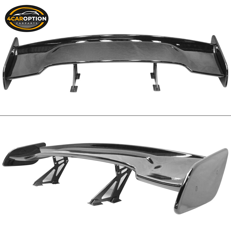 Fits Toyota Adjustable 57 Inch GT Wing Spoiler JDM Glossy Black Trunk ...