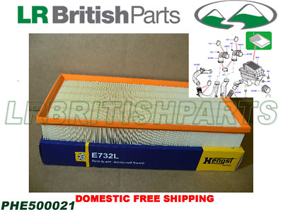 LAND ROVER AIR FILTER RANGE ROVER 06-12 PHE500021 KENGST | eBay