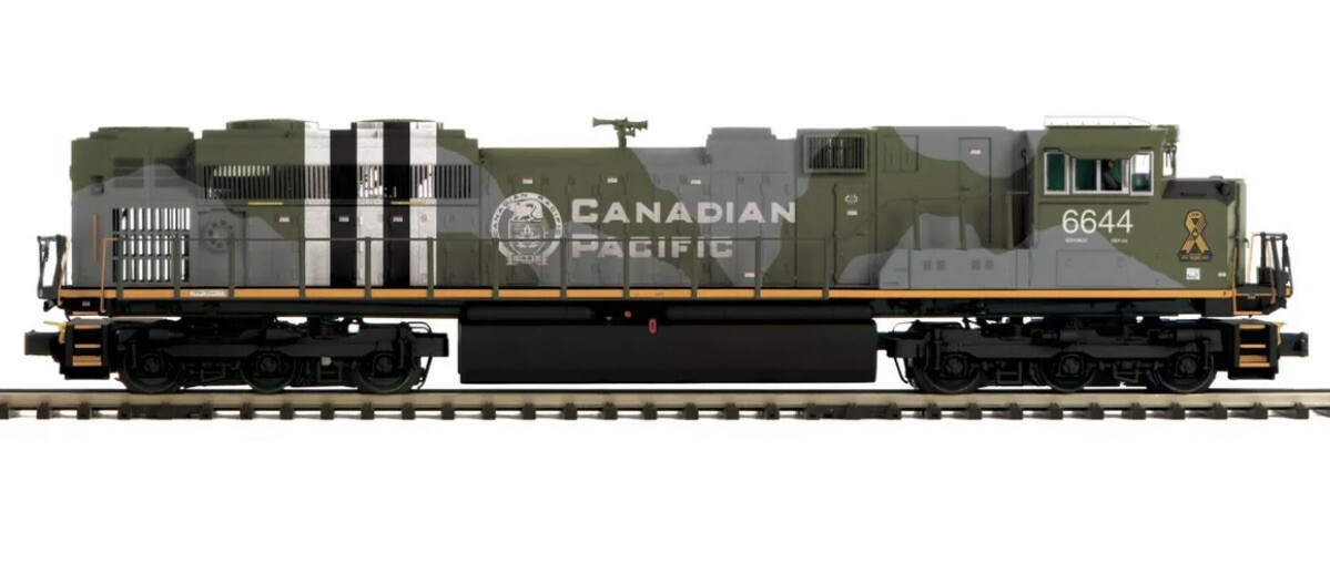 2-RAIL MTH PREMIER CANADIAN PACIFIC SD70ACE DIESEL ENGINE LOCOMOTIVE 22 ...