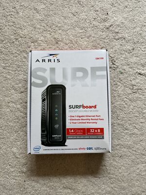 SURF BOARD Sb6190 Cable Modem | eBay