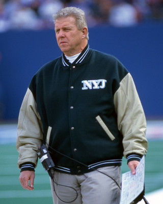 1999 New York Jets BILL PARCELLS Glossy 8x10 Photo Poster Coach Print ...